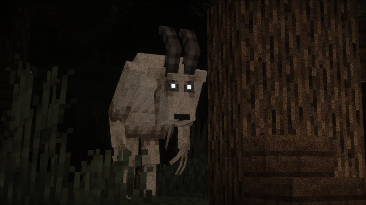 On jest przerażający... (Minecraft’s Goatman) - YouTube