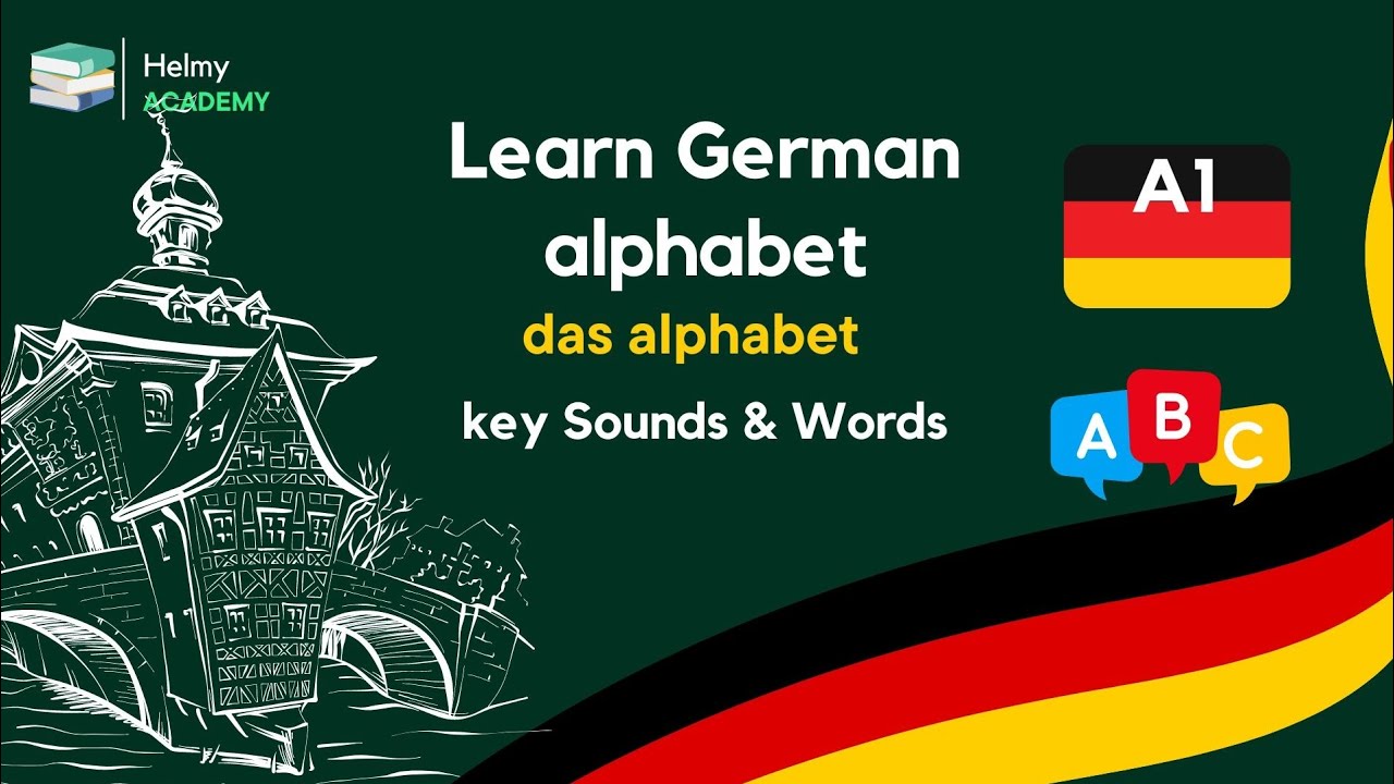 A1 🇩🇪- Vocabulary | German Alphabet | Das Alphabet | German for ...