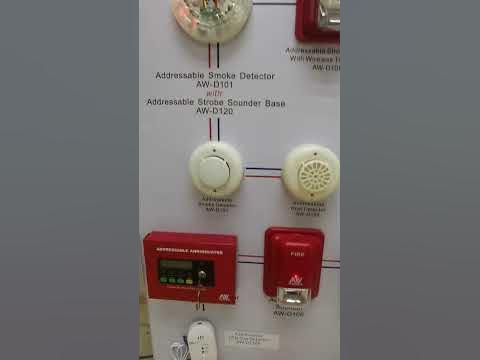 Addressable Fire alarm System - YouTube