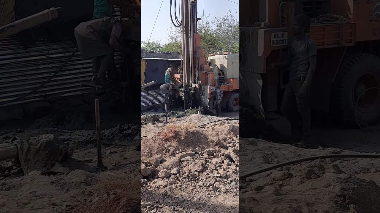 Boar Machine in village - YouTube