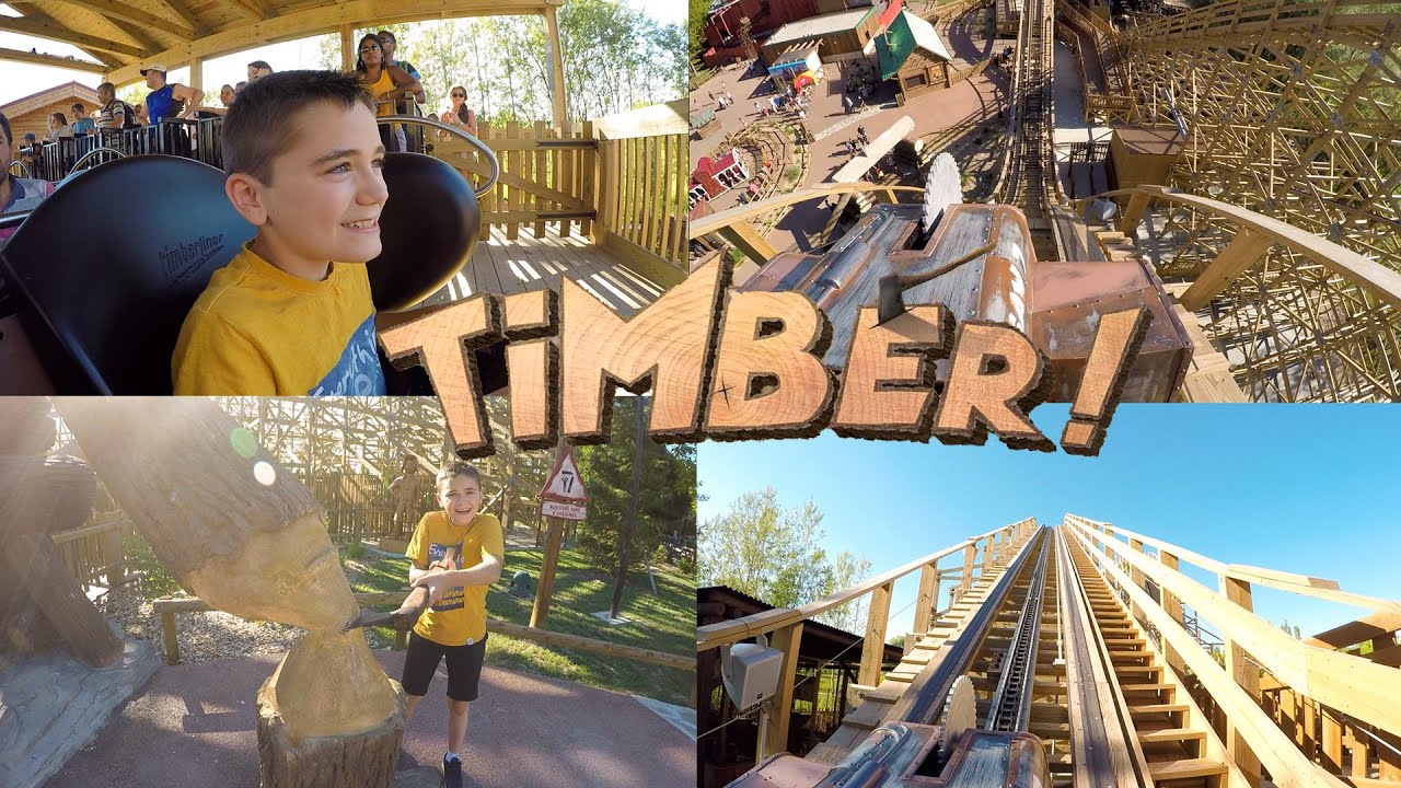 VLOG - On teste le TIMBER: un MAX de Sensations Fortes avec la Nouvelle ...
