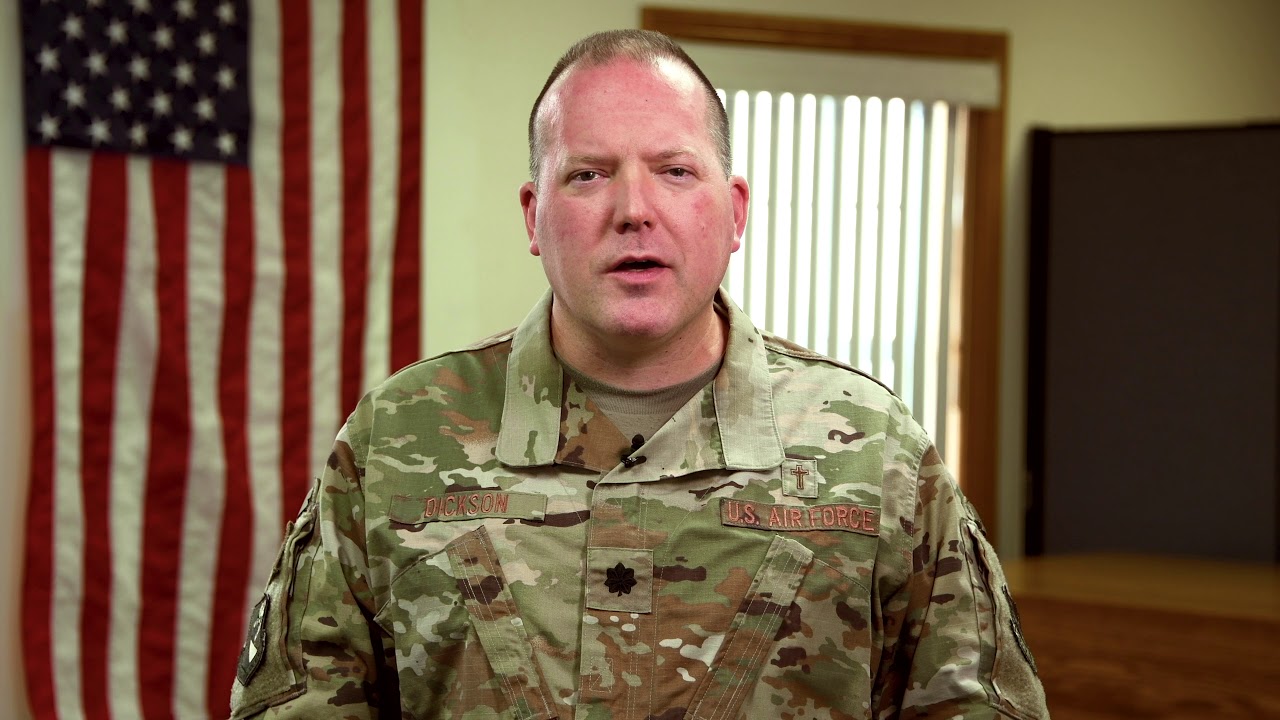 Chaplain (Lt. Col.) Dickson address to the 919th SOW - YouTube