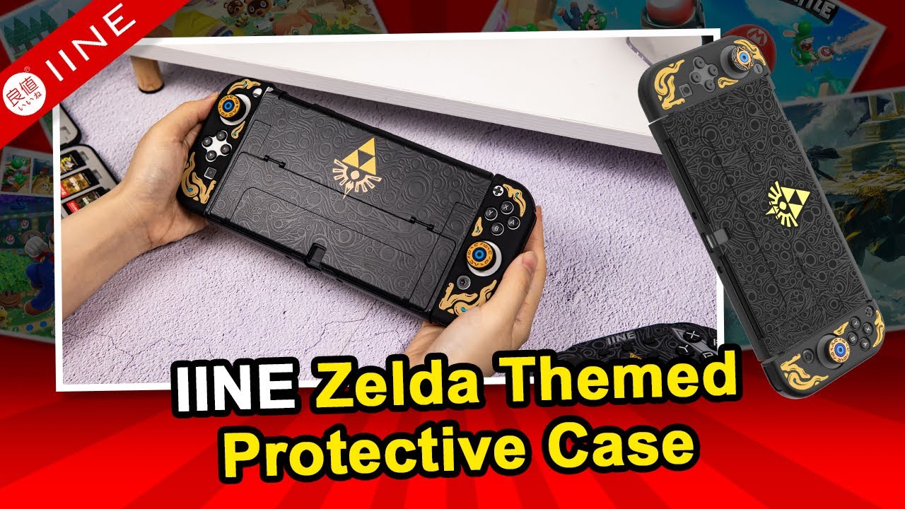 IINE Zelda Themed Protective Case🖤 - YouTube