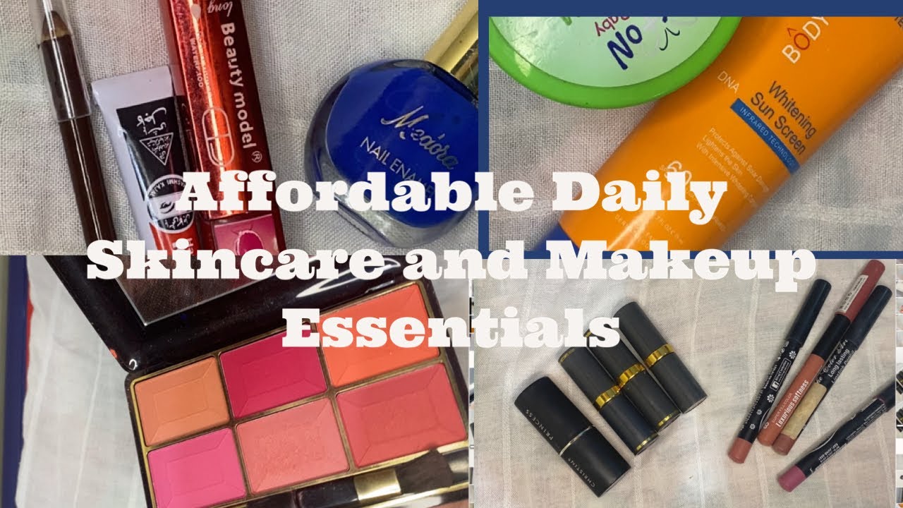 Affordable Daily Makeup and Skincare Products | Daily Essentials ...