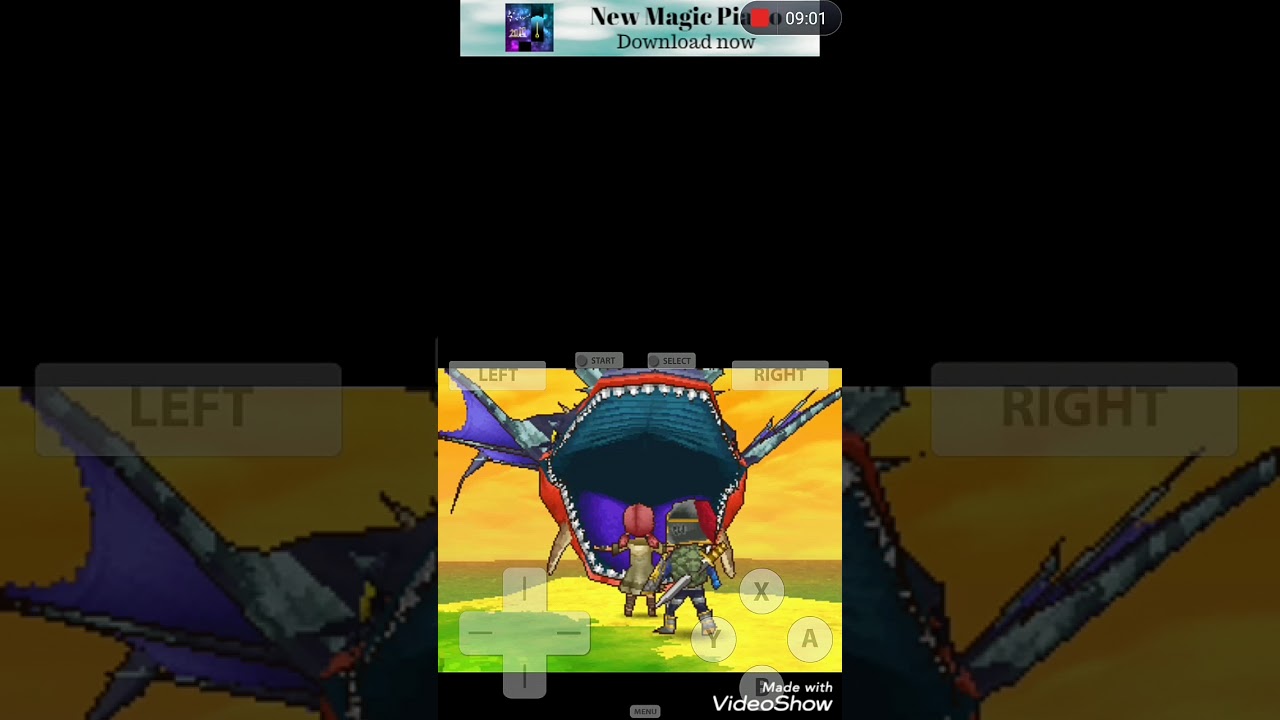 Dragon quest IX-leviathan boss battle - YouTube