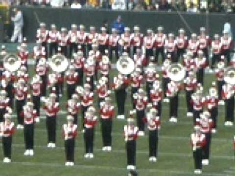 Wisconsin Badgers Band at Green Bay Packer Game 10/19 - YouTube