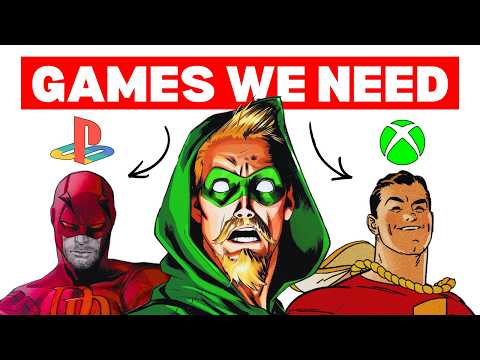 We NEED These Superhero Games...