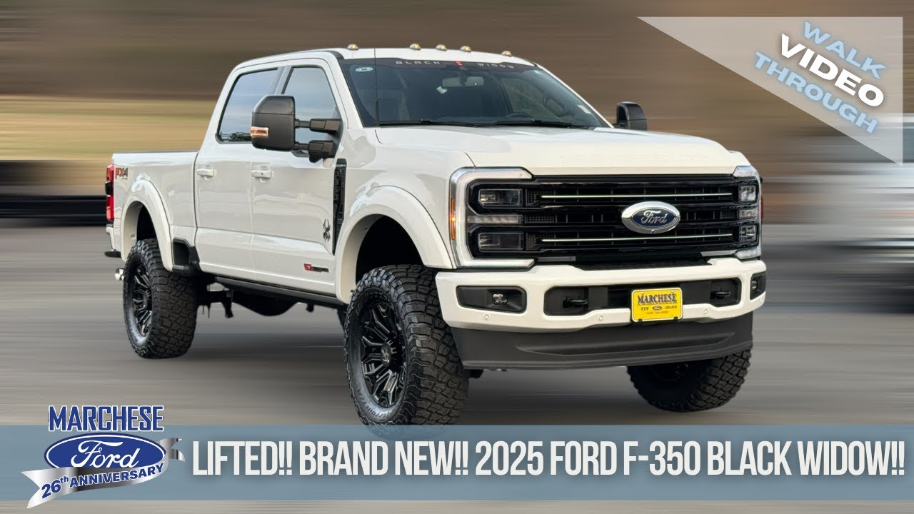 BRAND NEW!! BLACK WIDOW LIFTED TRUCK!! 2025 FORD F-250!! - YouTube
