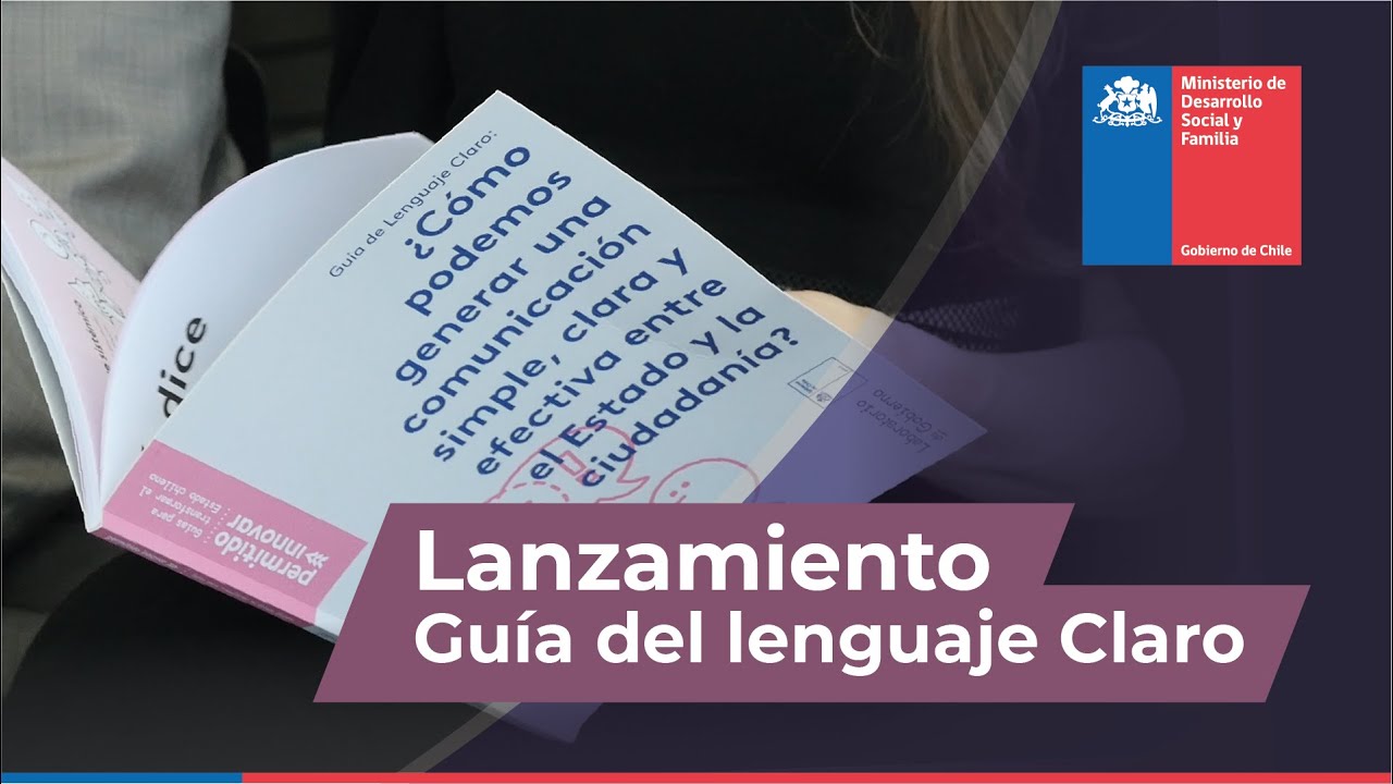 Lanzamiento Guía Lenguaje Claro - YouTube