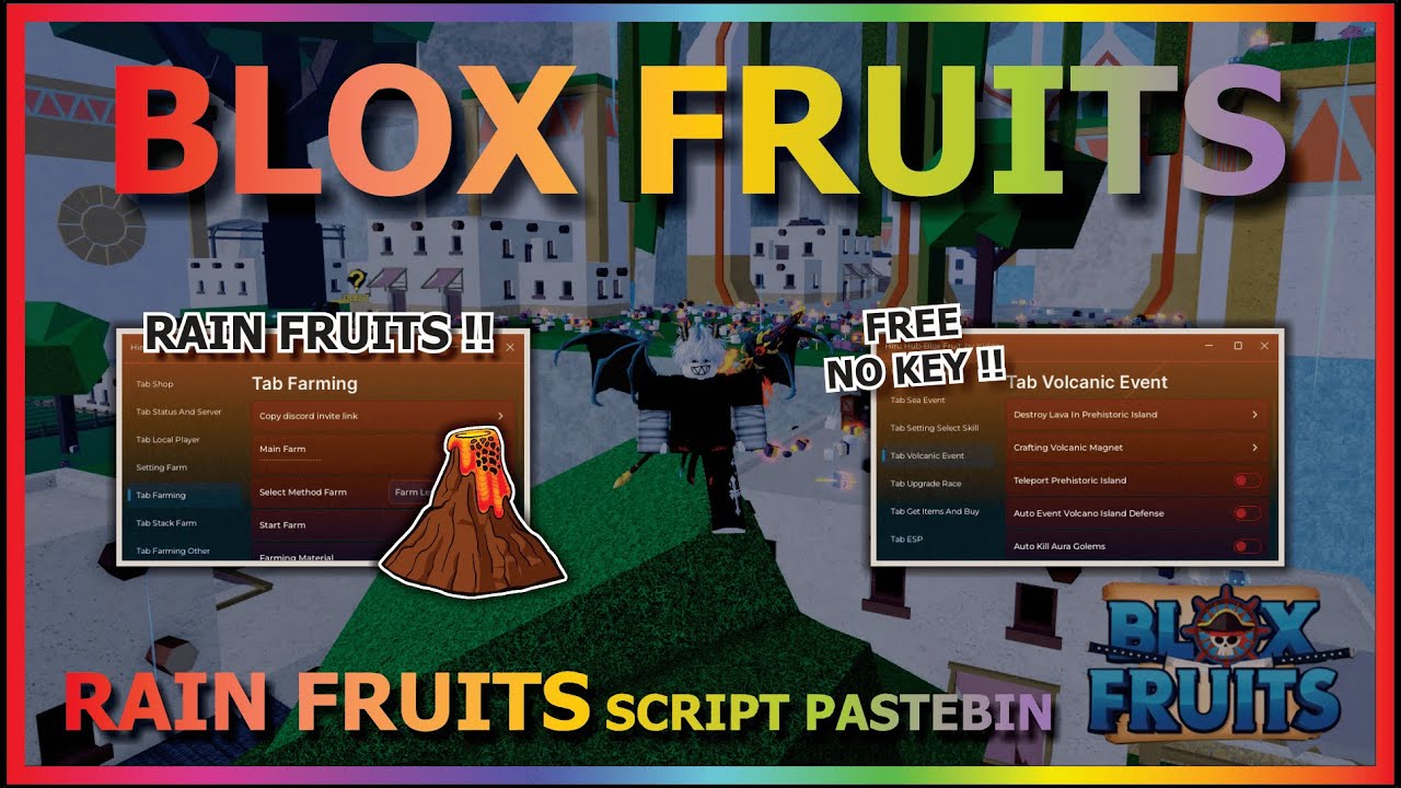 BLOX FRUITS Script Mobile AUTO FARM, RAIN FRUIT, AUTO RAID, SEA ...