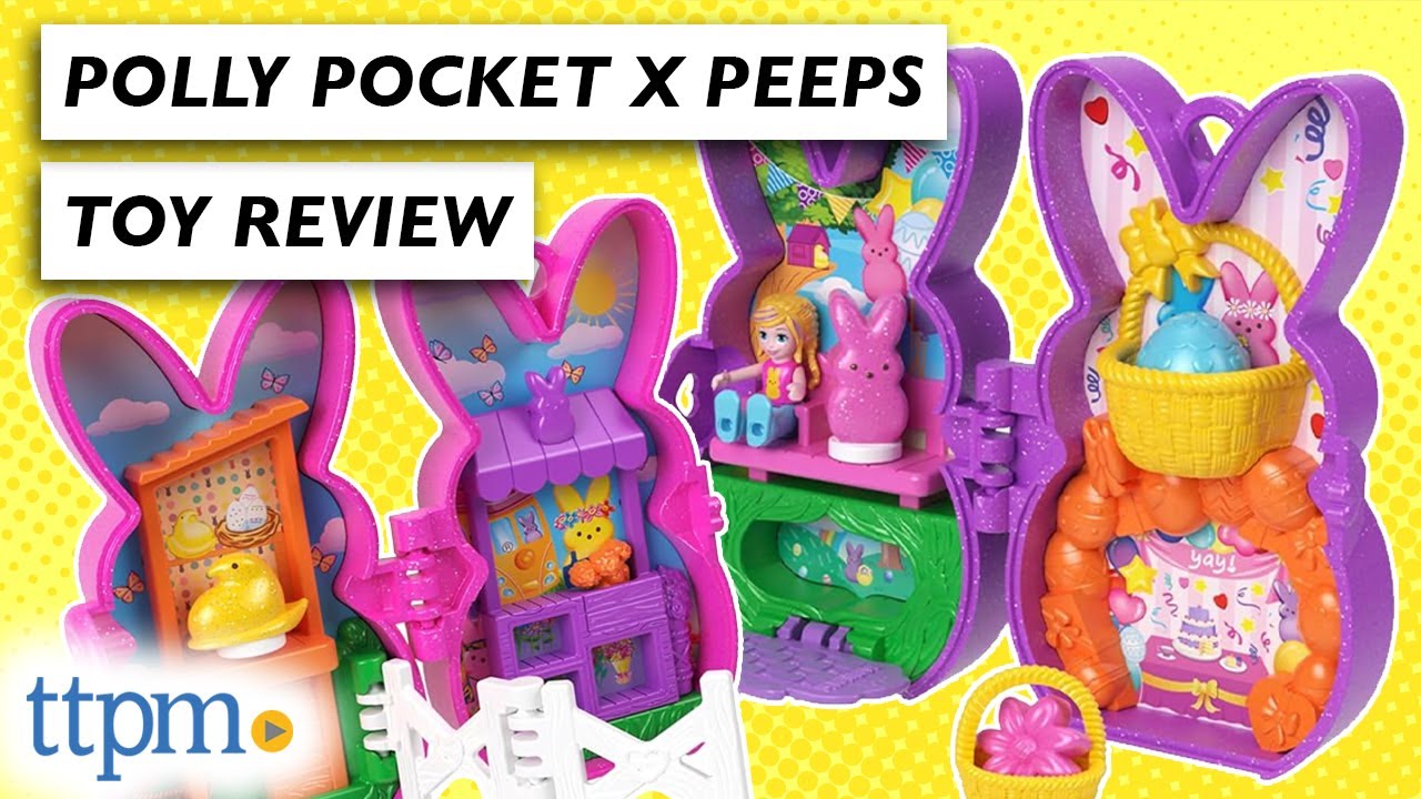 Play with Polly Pocket and Peeps! - YouTube