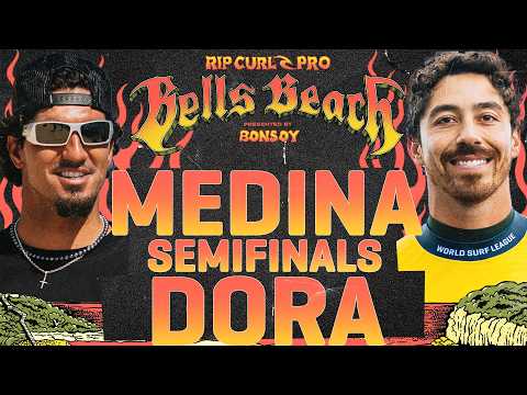 Gabriel Medina vs Yago Dora | Rip Curl Pro Bells Beach presented by Bonsoy 2026 Semifinals