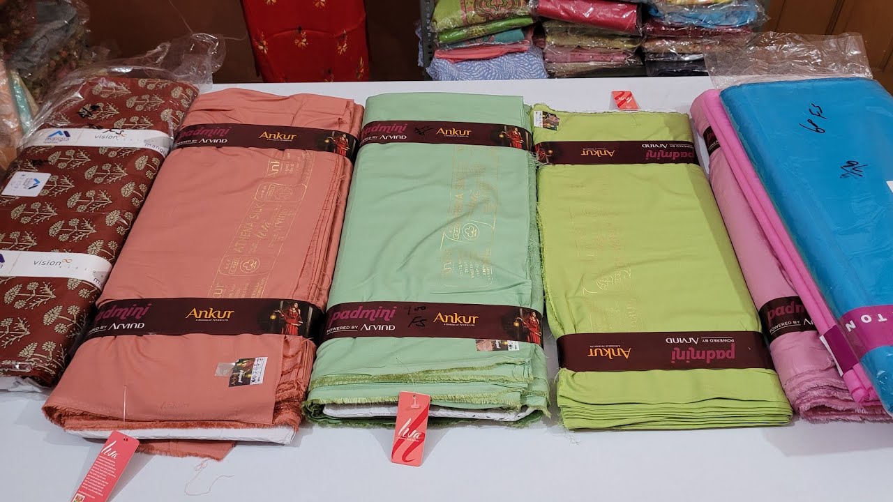 मलाई जैसा मुलायम 😍 Plain nd Printed fabric Liva brand ️- Tilak nagar ...
