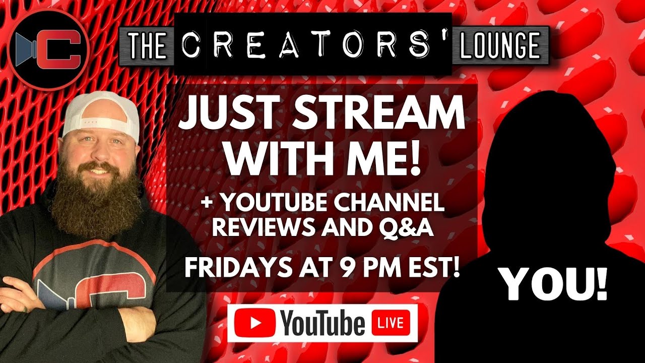 Just Stream With Me and Channel Reviews + Q&A | Episode 19 - YouTube