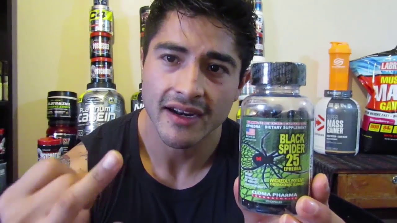 Blacks Spider 25 En Capsulas O En Polvo ? ¡Quemadores De GRASA! - YouTube