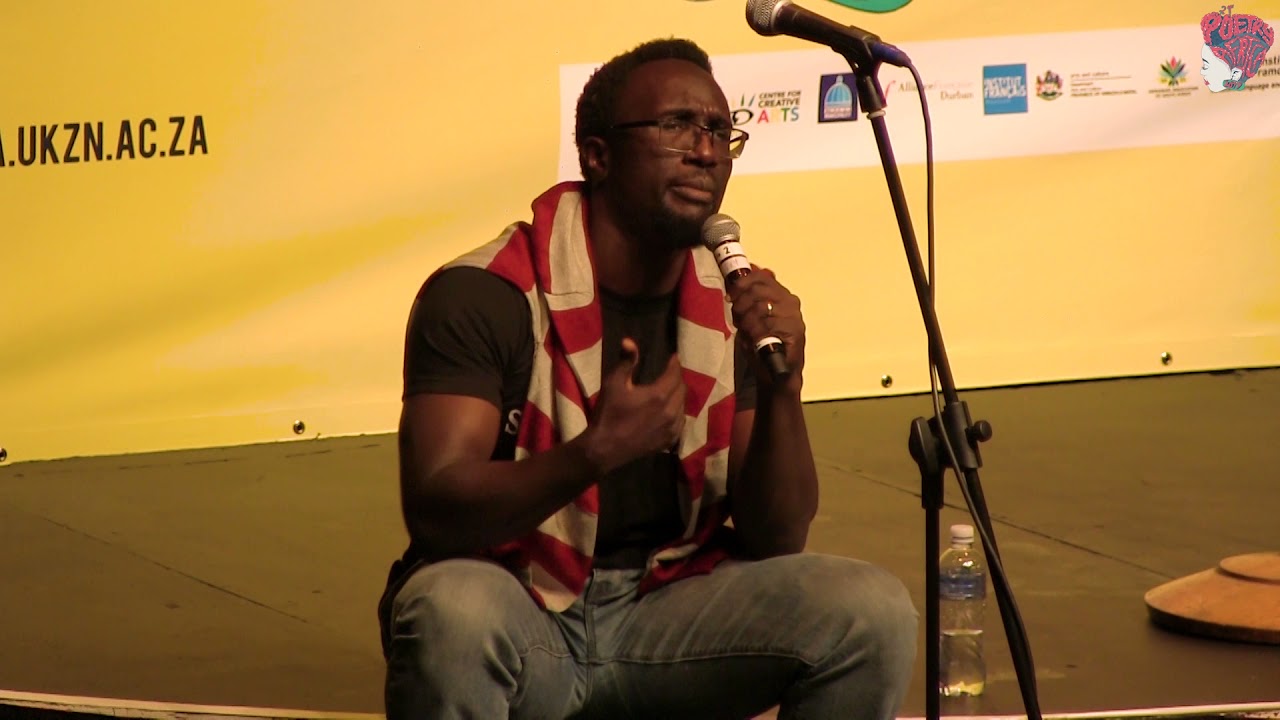 DIKE CHUKWUMERIJE AT POETRY AFRICA 2017 - YouTube