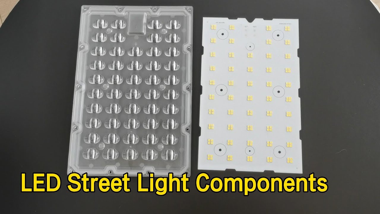 150W LED Street Light Components 3030 SMD 150lm Array lens Small Size ...