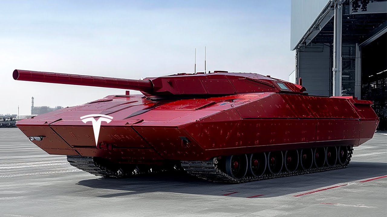 US-amerikanischer Tesla-Tech Kampfpanzer ist startklar! - YouTube