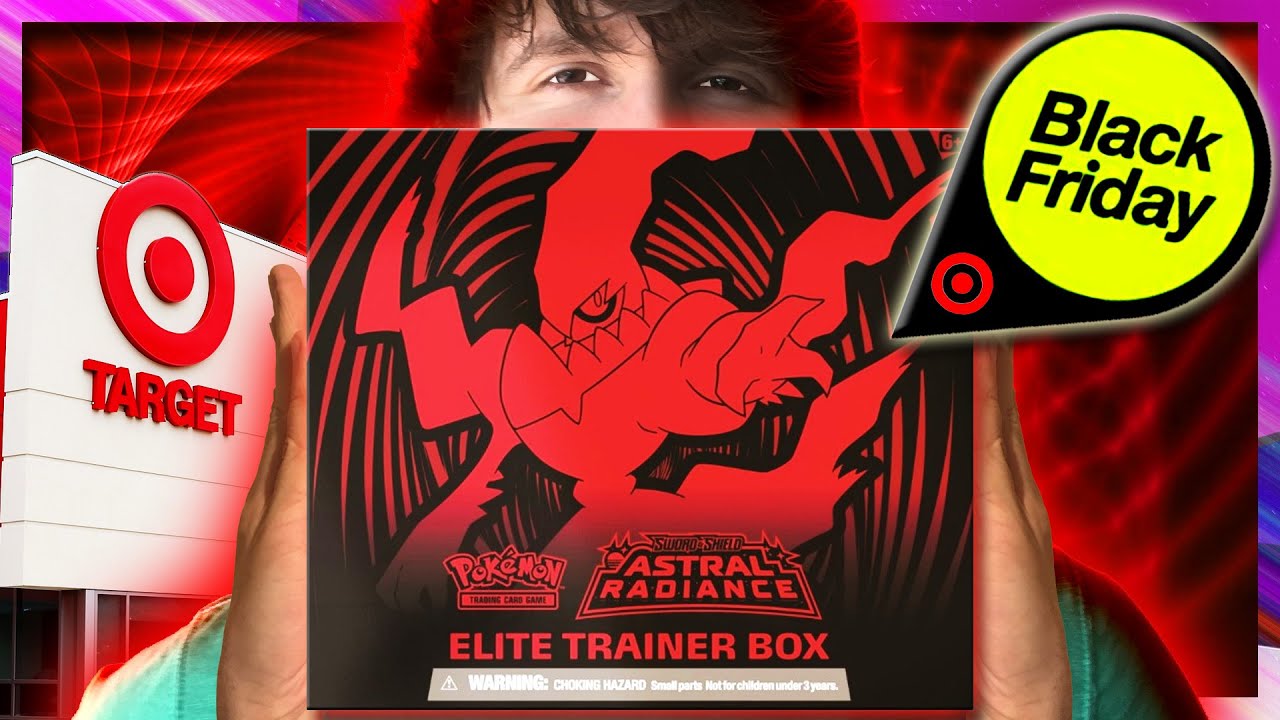 Opening the Target Black Friday Astral Radiance Pokemon Elite Trainer ...