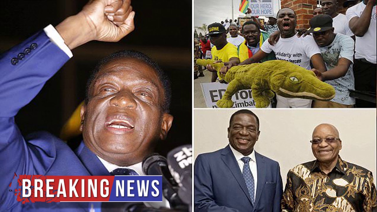 HOT NEWS Emmerson Mnangagwa to be sworn in as Zimbabwe's new leader ...