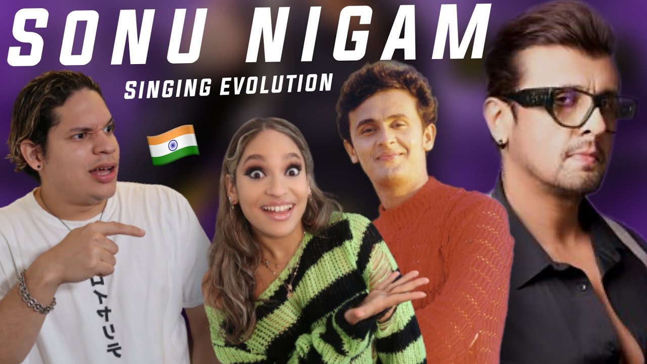 Waleska & Efra react to Sonu Nigam Singing Evolution (9 Years To 50 Years Old) - YouTube