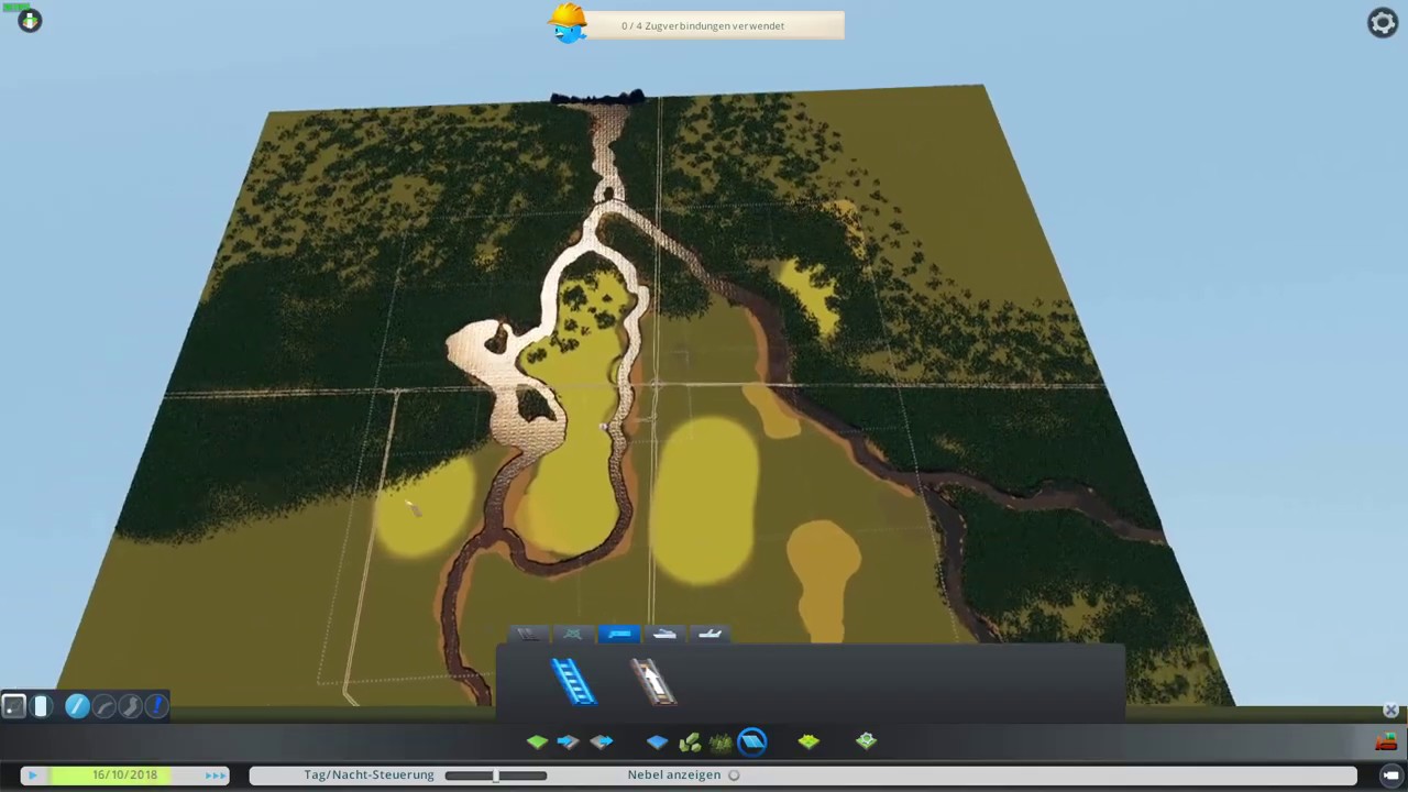Cities Skylines Deutsch eigene Map mit dem Editor erstellen - YouTube