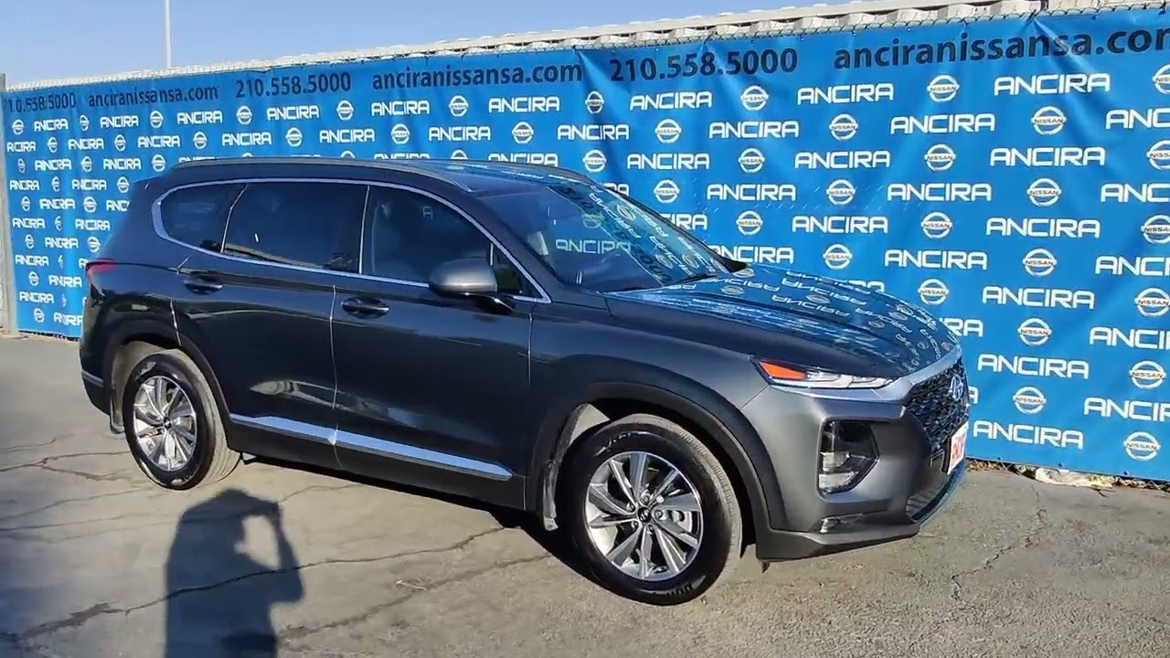 2020 Hyundai Santa Fe SEL | Ancira Nissan San Antonio, TX - YouTube
