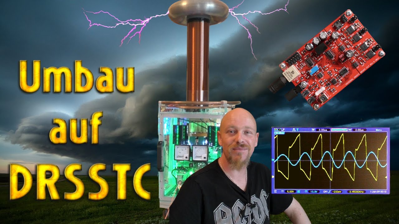 DRSSTC || Meine erste selbst gebaute DRSSTC ist endlich fertig ! und ...