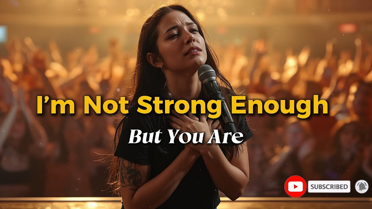 I'm Not Strong Enough (Live) | Worship Song With Lyrics - YouTube