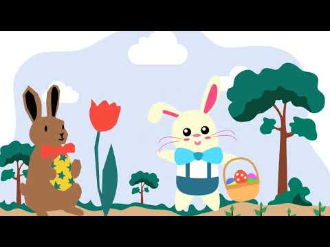 Little Bunny rhyme for toddlers | Bunny rhyme for kids | New Rhyme for kindergarten