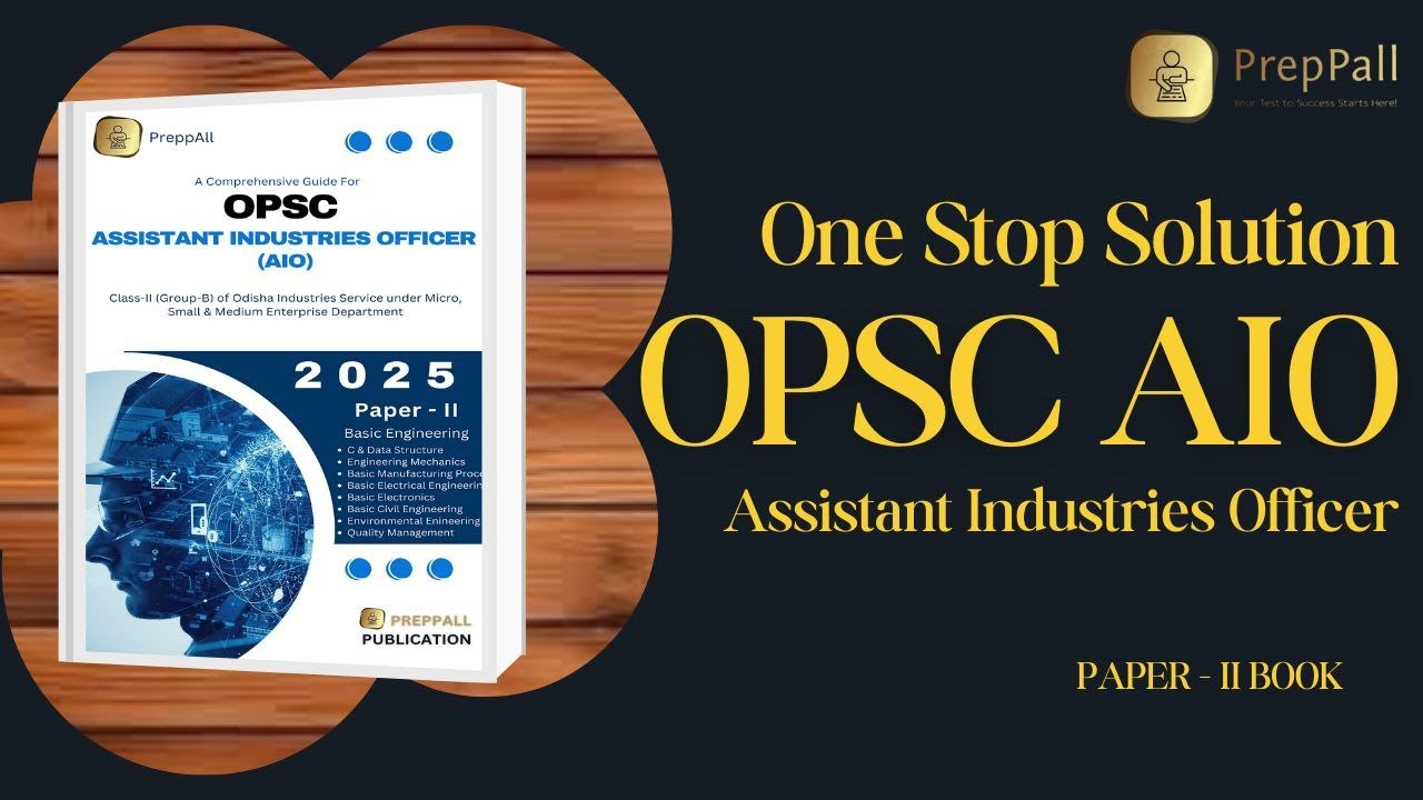 Best Book for OPSC AIO | OPSC Assistant Industries Officer ପାଇଁ ...