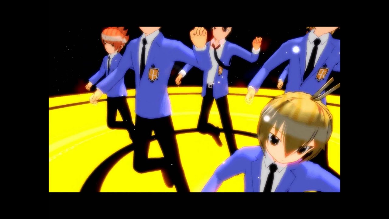 [MMD] Ouran- Dancing Host Club - YouTube