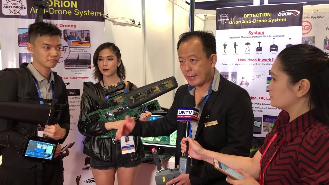 Media interview of MD TRD Mr. Sam Ong during the Singapore Airshow 2018 ...