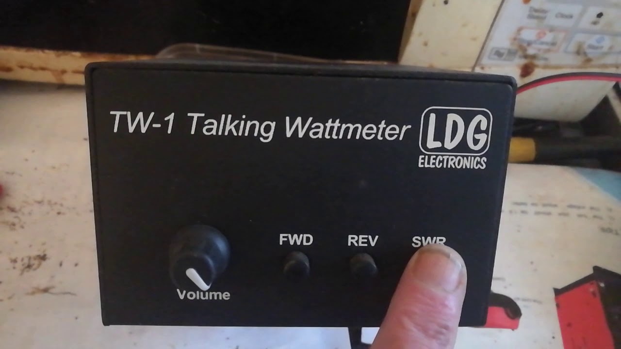 LDG Talking SWR Meter - YouTube