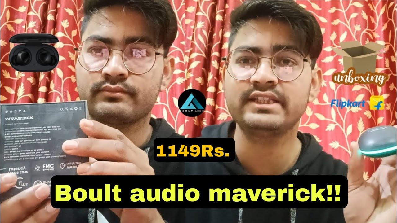 Boult audio maverick Earbuds Unboxing 📦🎧 #earbuds #flipkart #boultaudio ...