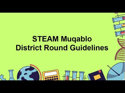 District Round Guidelines | STEAM Muqablo - YouTube