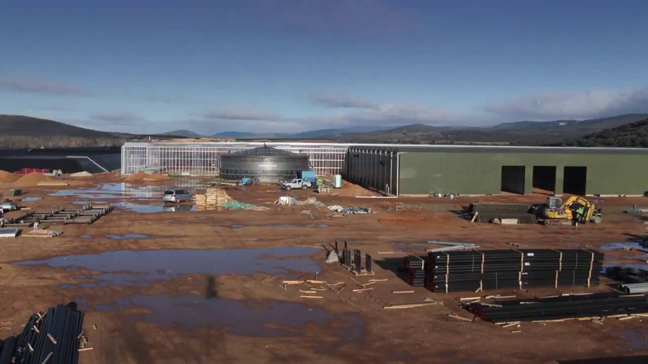 Dalsem Complete Greenhouse Projects BIONATUR work in progress April ...