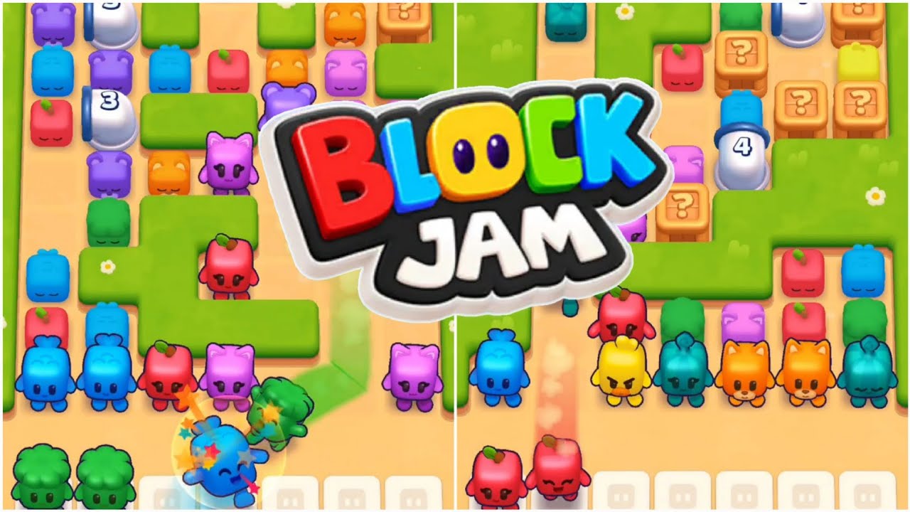 Block Jam 3D Gameplay Levels 345-350 / I Could Almost Taste The Sweet ...