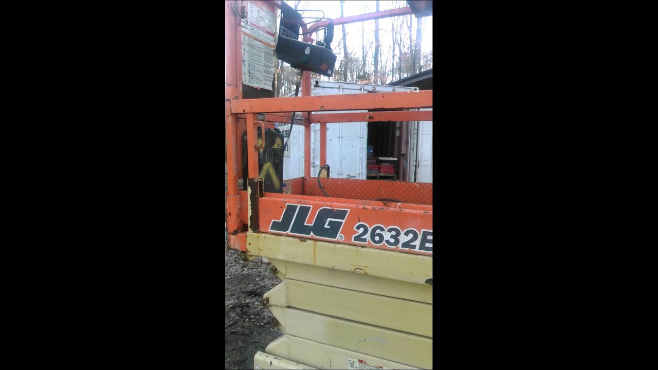 2002 Jlg 2632E2 - YouTube