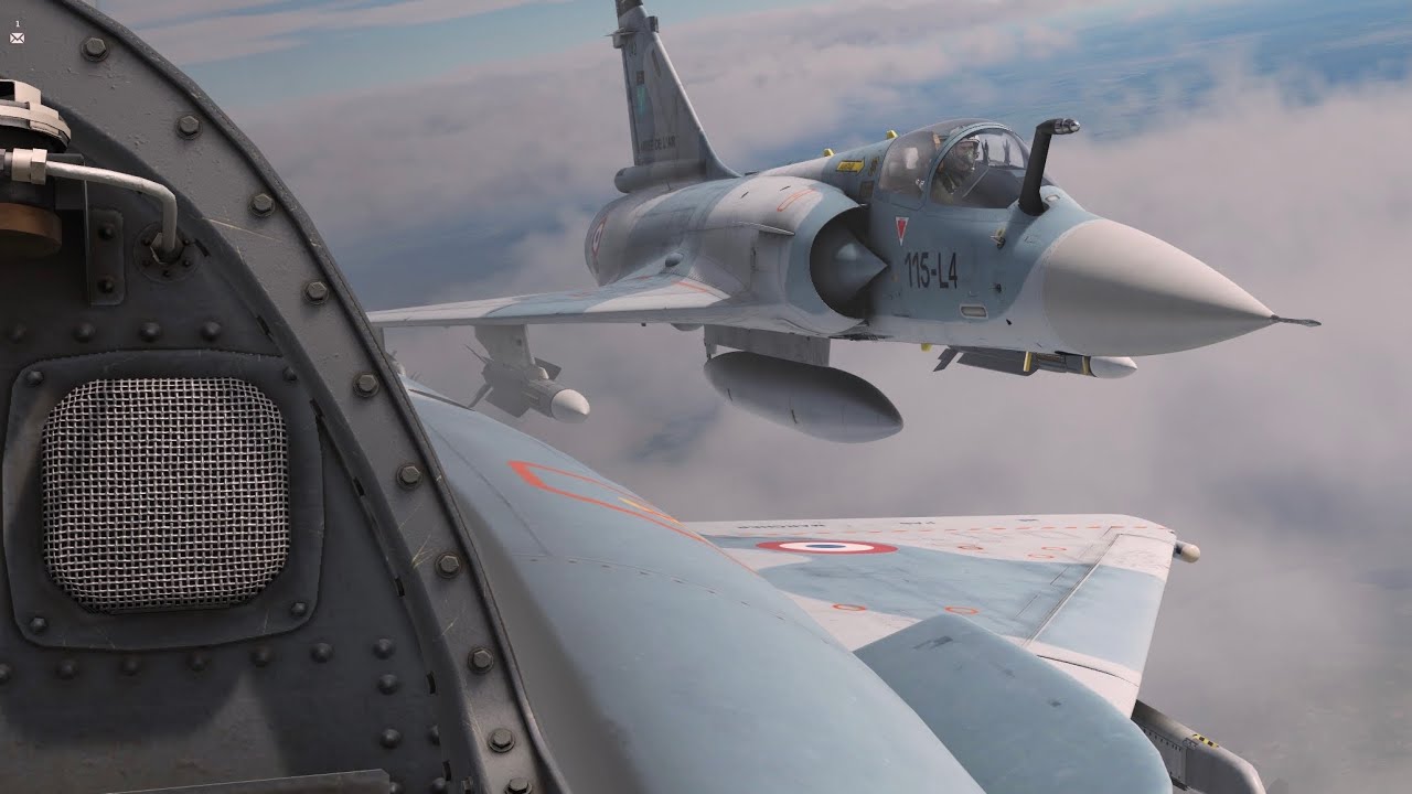 DCS: Mirage 2000 | Getting there... - YouTube