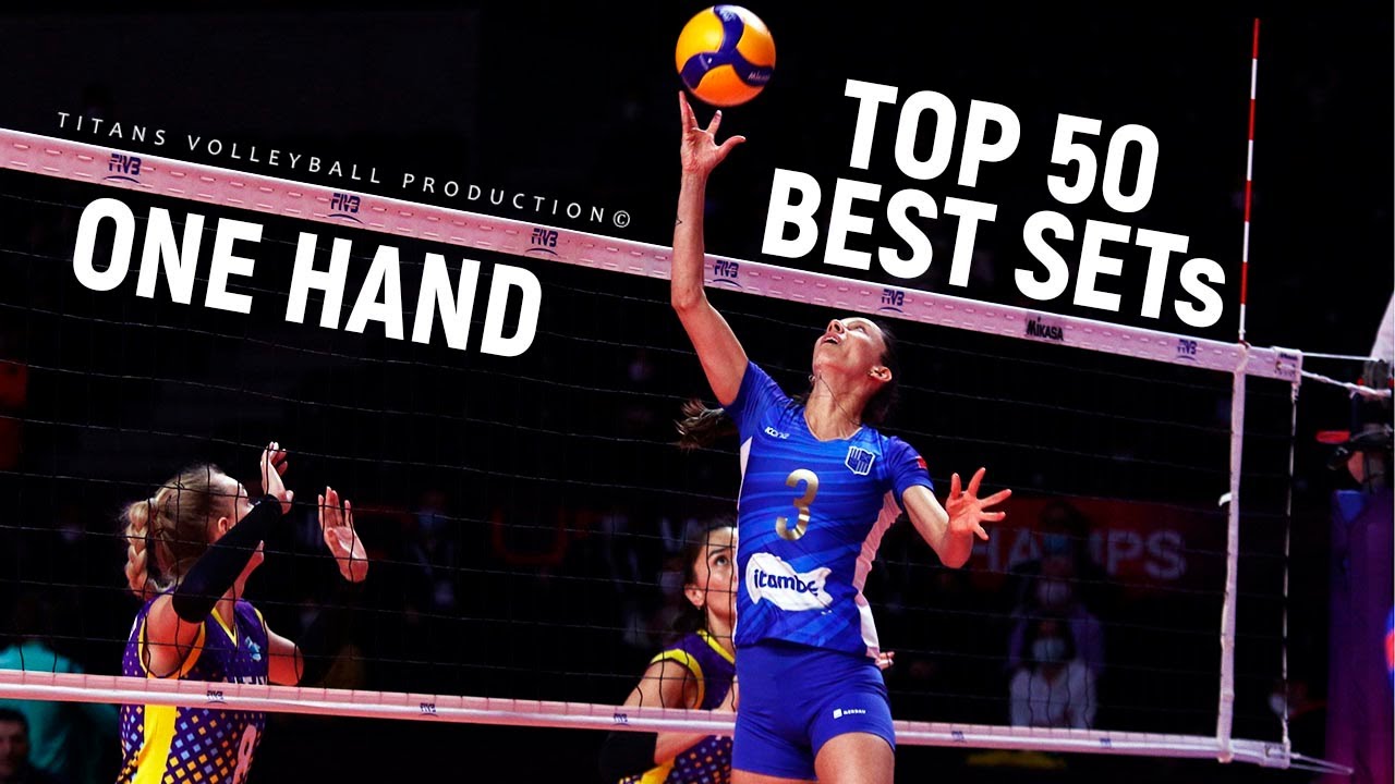 TOP 50 BEST Volleyball SETs ONE HAND 2019 - 2021 - YouTube