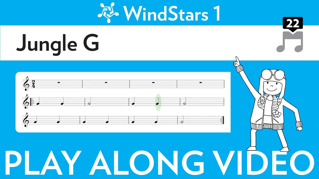 Tune 22: Jungle G PLAY ALONG VIDEO - YouTube