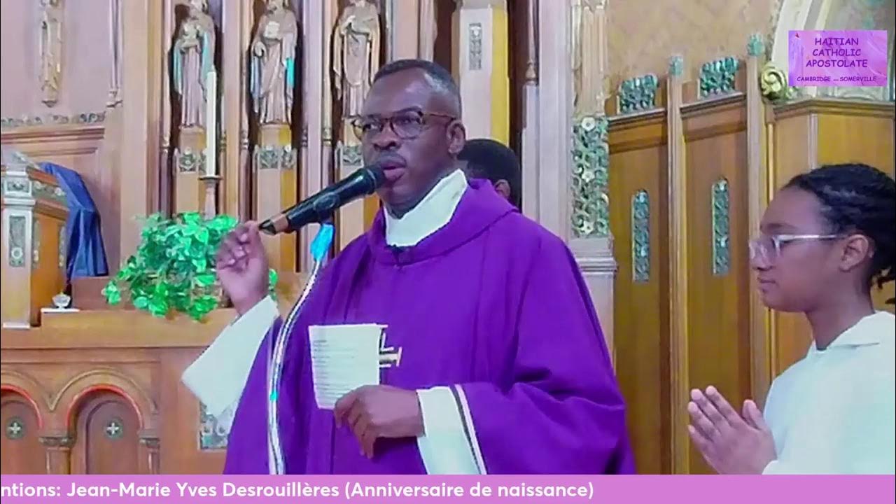MESSE DOMINICALE HAITÏENNE|3ème Dimanche du Temps de l'Avent-C|15 Décembre 2024|Église Ste-Anne ...
