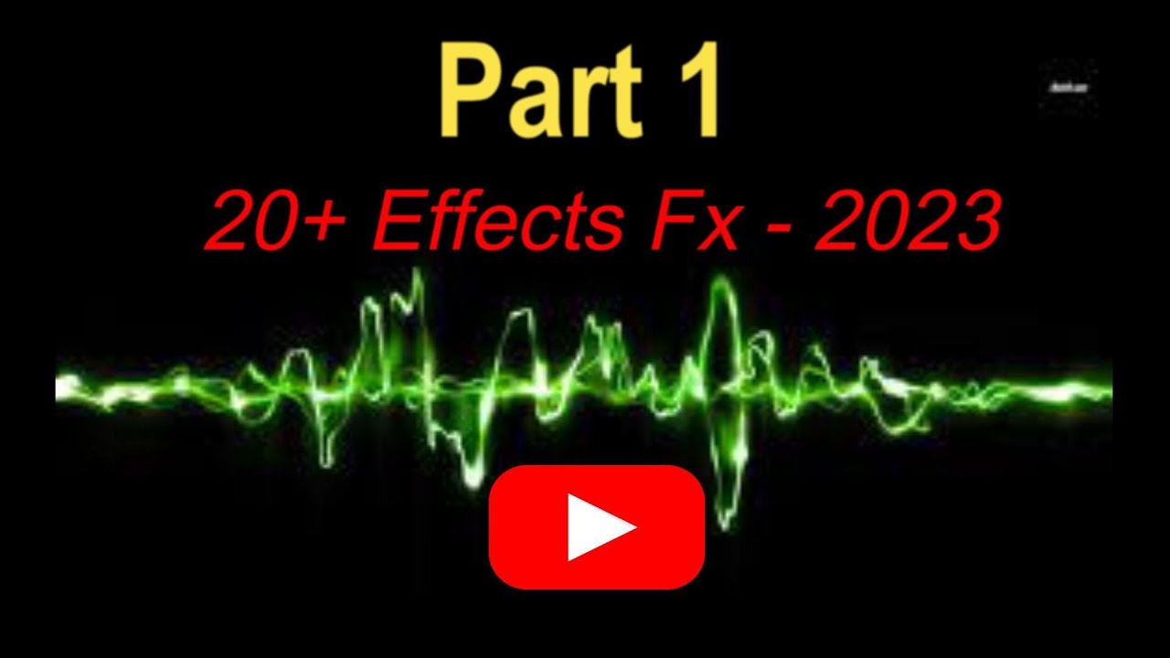 20 sound Effects for edits || sound effects for videos editing -part1 ...