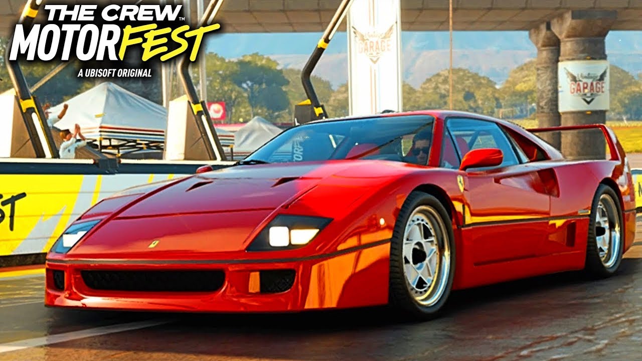 Ferrari F40 Pro Settings - The Crew Motorfest - YouTube