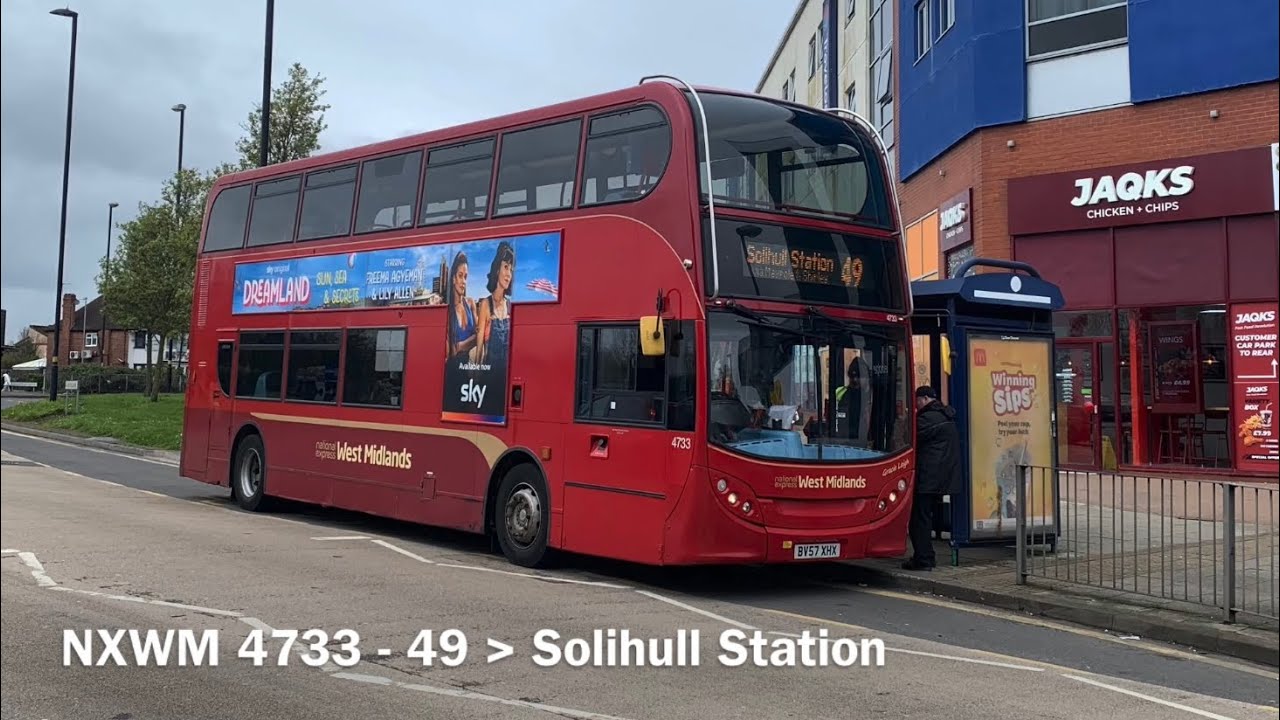 NXWM 4733 ADL Enviro 400 (ZF/€4) BV57XHX - YouTube