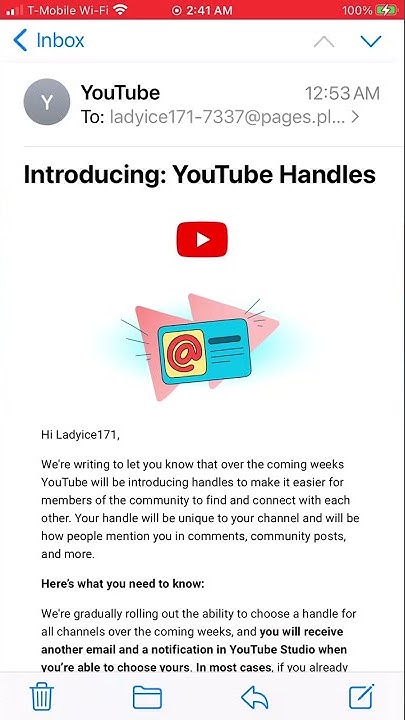 Introducing YouTube handles - YouTube