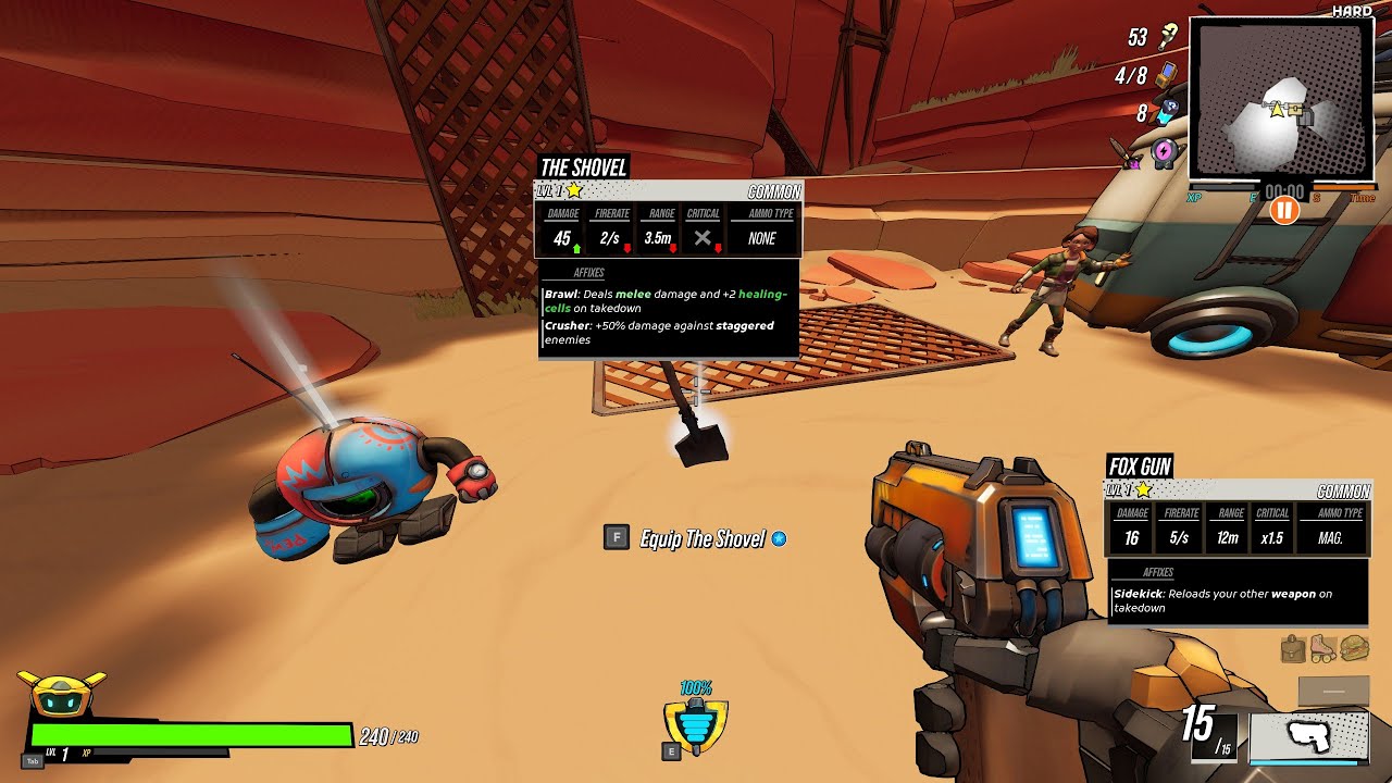 Strong Shovel Build in Roboquest - YouTube