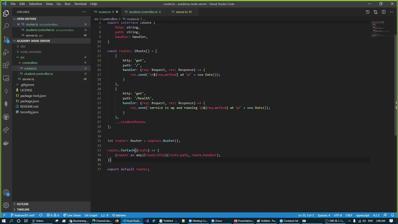 Typescript Bangla Academy 006 Add Common Api Prefix Before Every Route Pathname In Routes