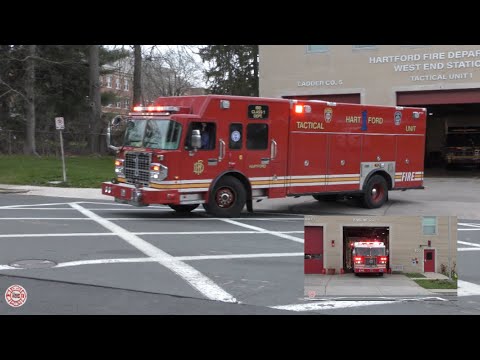 Hartford Fire Department Tactical Unit 1 (Tac -1) & Engine 11 ...